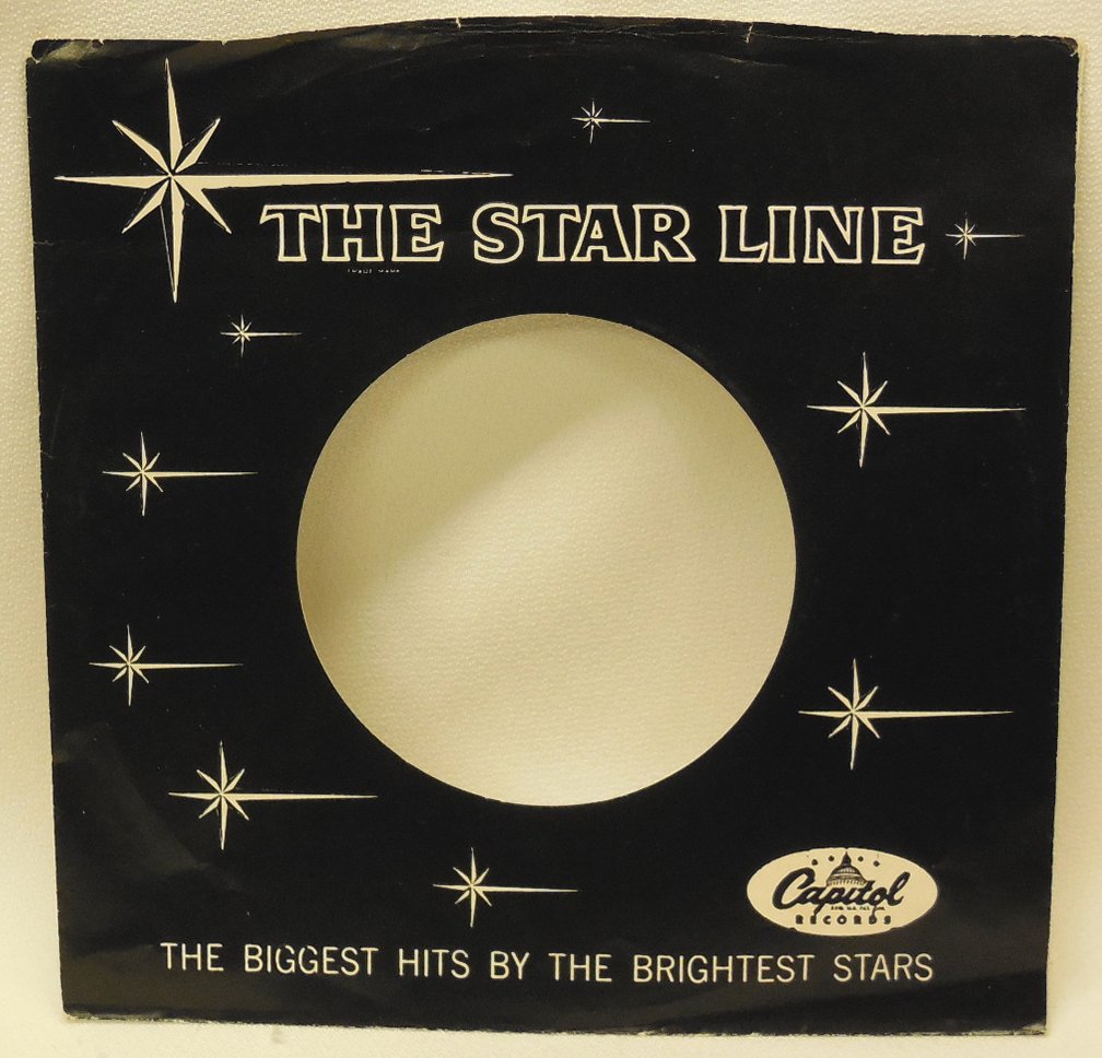 CAPITOL 45 RPM RECORD COMPANY SLEEVES Page CAPITOL