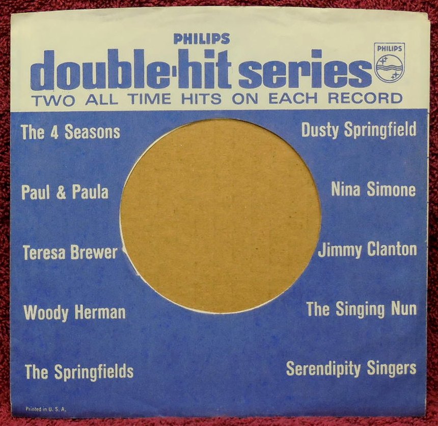 45 RPM GENERIC RECORD COMPANY SLEEVES Page P