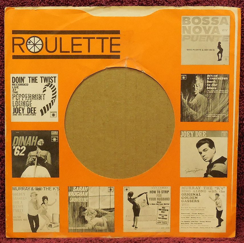 45 RPM GENERIC RECORD COMPANY SLEEVES Page R